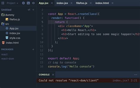 reactjs react error in project in exporting variable stack overflow