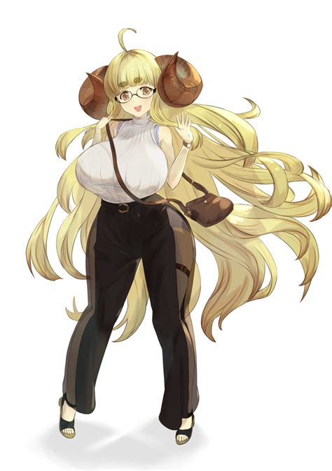 Safebooru 1girl Ahoge Alternate Costume Anila Granblue Fantasy Bag