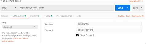 rest api authentication how to send basic auth info to server in