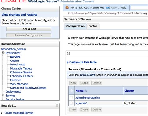 obiee 11g error 500 internal server error data warehouse obiee