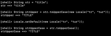 java string touppercase method examples
