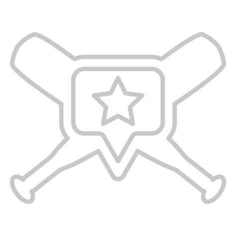 Diseño Png Y Svg De Vector De Bates De Béisbol Para Camisetas