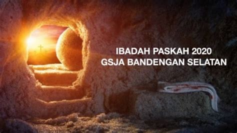 Ibadah Paskah Online Gsja Bandengan 12 April 2020 Youtube