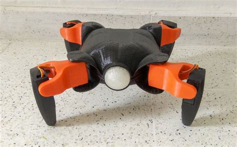 tridibot quadruped arduino and esp8266 robot by konredus thingiverse