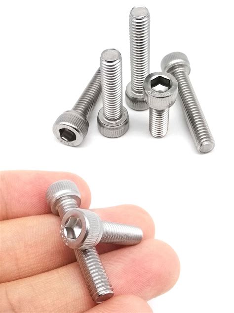1 10 50x M1 4 M1 6 M2 M3 M4 M5 M6 M8 304 A2 70 Stainless Steel Din912