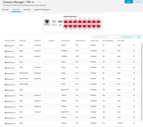 use multi instance mode on the secure firewall 3100 cisco