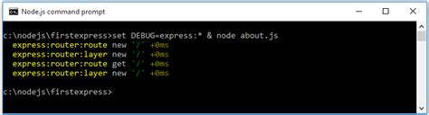 express js debugger