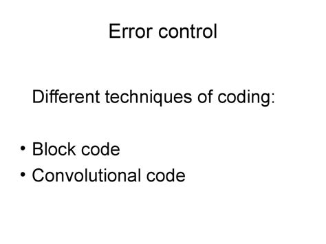 error control hamming code презентация онлайн