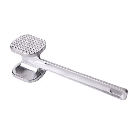 2 Sided Aluminum Alloy Meat Hammer Mallet Tenderizer Beef Pork Steak