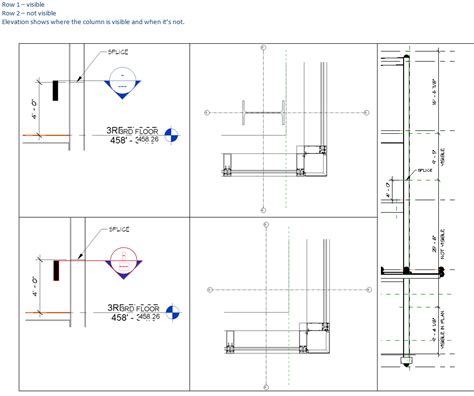 solved columns disappearing autodesk community