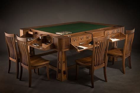 geek chic board game tables the awesomer