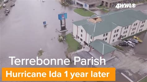 Hurricane Ida 1 Year Later Terrebonne Parish Youtube