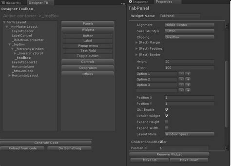 unity plugins for creating and styling custom editor windows like c