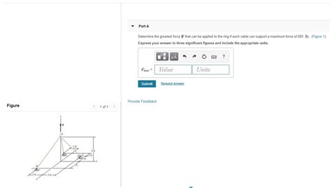 Solved Part A Determine The Greatest Force F That Can Be