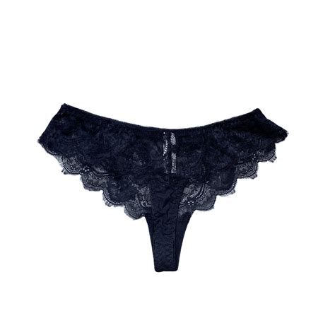 1pc Sexy Womens Lace Thong Panties With Thin Strap Low Waist Light