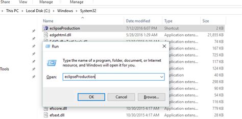 open folders and applications from run dialog box smooth programming