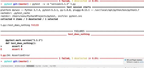 python is there a way to tell pytest which tests to run based on a