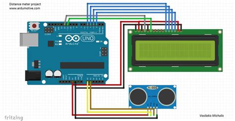 arduino based distance measure box ardumotive arduino greek playground
