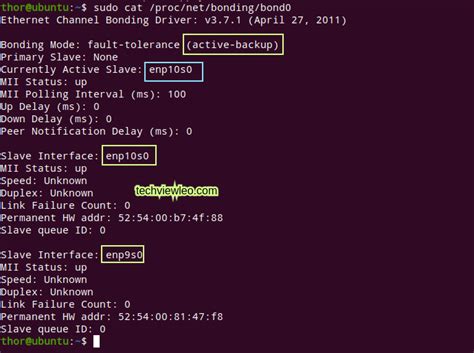Configure Network Bonding On Ubuntu 22 04 20 04 18 04 Nachos Tech Bits
