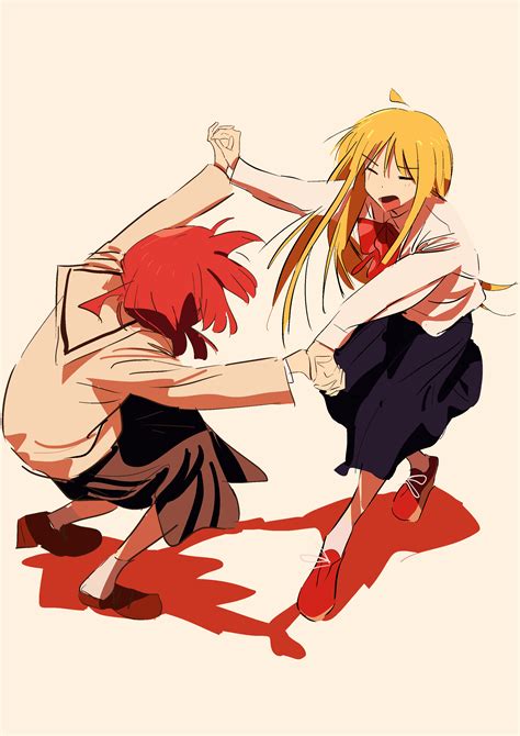 Safebooru 2girls Absurdres Ahoge Bad Id Bad Twitter Id Black Skirt