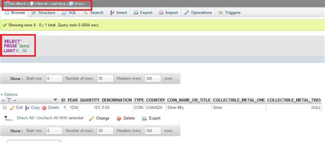 why am i getting a table doesn t exists error in php using phpmyadmin