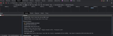 net err connection timed out when making a post request from react js