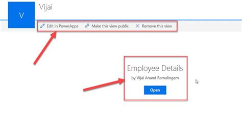 powerapps how to manage an app in sharepoint online list