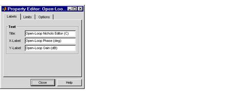 customizing response plot properties customization