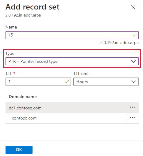 host reverse dns lookup zones in azure dns microsoft learn