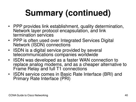 Ppt Ccna Guide To Cisco Networking Powerpoint Presentation Free