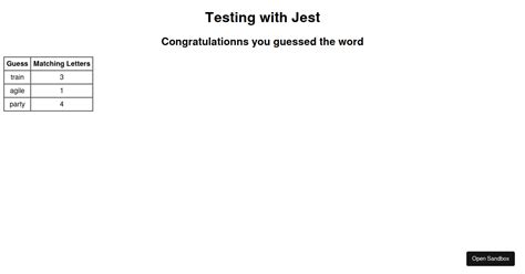react redux unit testing codesandbox