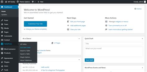 How To Create Tables In Wordpress Easy Guide Wp Daddy