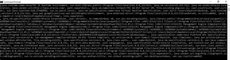 property in java in java how to print all environment