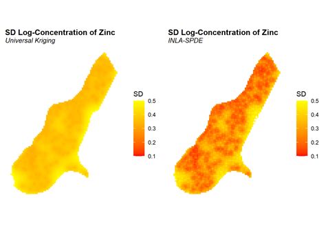 Spatial Interpolation Using Integrated Nested Laplace Approximation