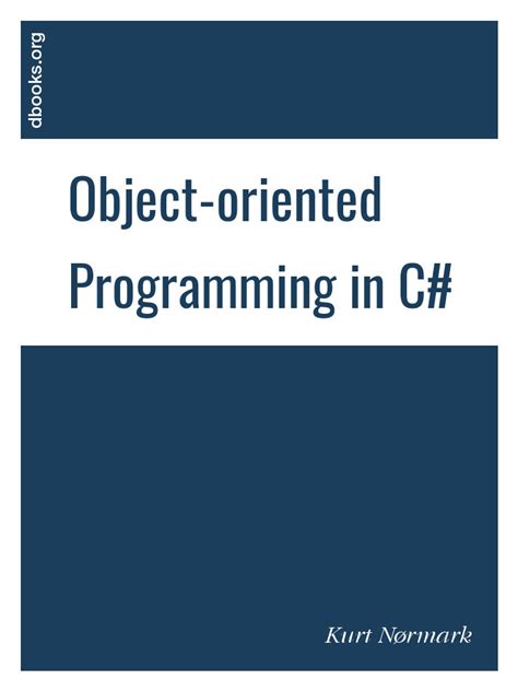 object oriented programming in c pdf free download books