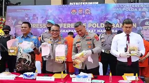 Satresnarkoba Polresta Tangerang Ungkap Sindikat Pengedar Narkoba