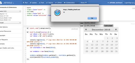 javascript how to get the months between 2 dates stack