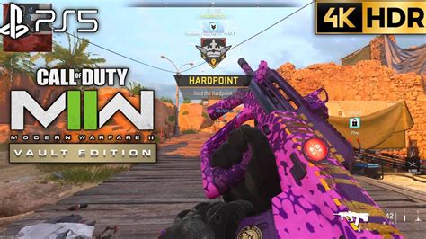 Ps5 Modern Warfare 2 Hardpoint Gameplay Walkthrough 4k 60fps Hdr Mw2