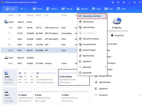 how to use disk management in windows server 2012