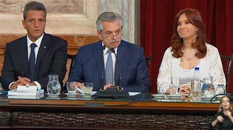 Discurso Completo Del Presidente Alberto Fernández Ante La Asamblea