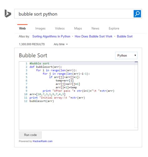 microsoft partners with hackerrank to make bing the search