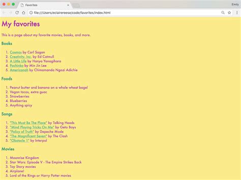 get some practice building your first page with html and css build