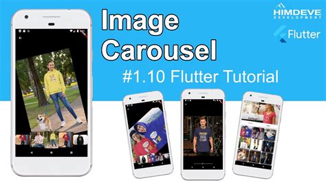flutter tutorial image carousel and carousel slider the complete