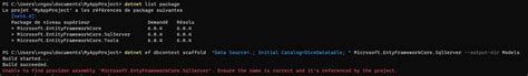 the dotnet dbcontext scaffold ef and scaffold dbcontext command does