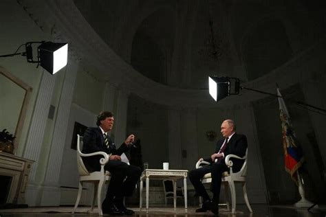 Putin Calls On U S To ‘negotiate On Ukraine In Tucker Carlson