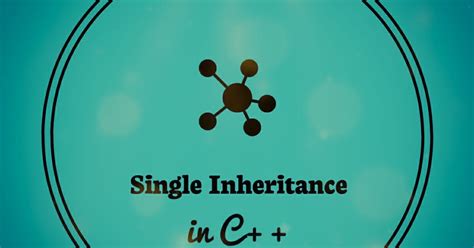 single inheritance in c