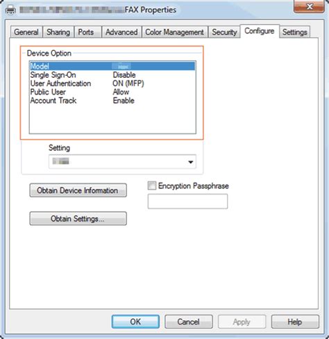 initialize the fax driver