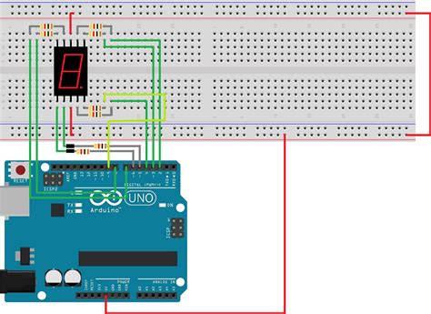 7 segment display arduino how to set up 7 segment displays on the