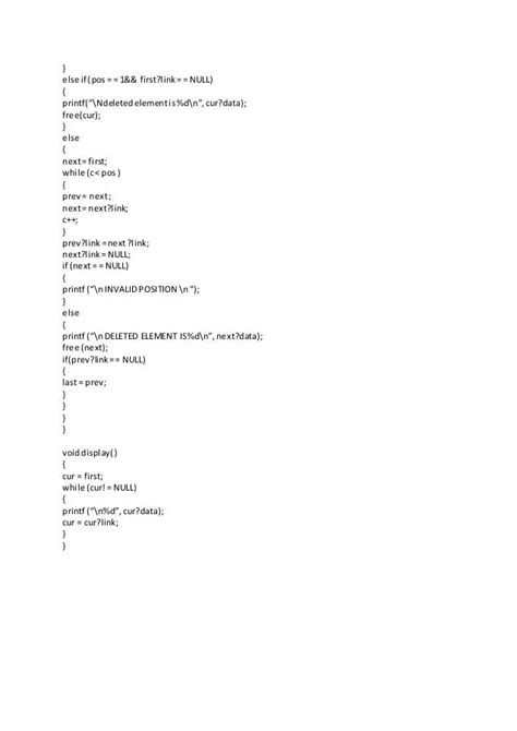 c program to implement linked list using array abstract data type