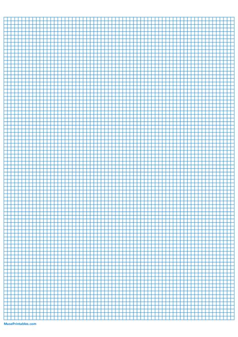 Half Inch Printable Graph Paper